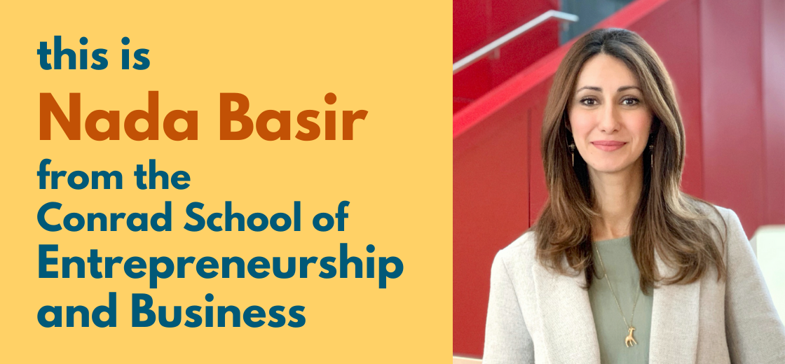 Meet the Faculty: Nada Basir – The FAUW Blog