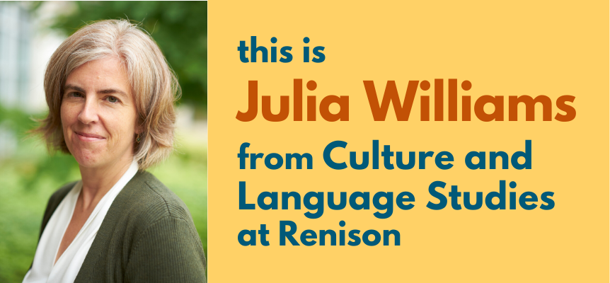 Meet the Faculty: Julia Williams – The FAUW Blog